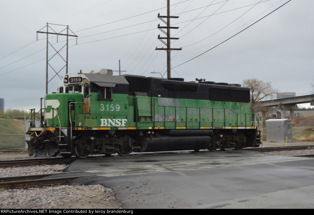 BNSF 3159 on the fort scott sub